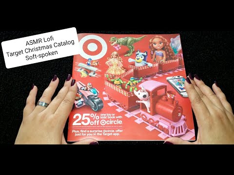 ASMR• Lofi• Target Christmas Catalog (Toys & Gift Ideas)• Soft-spoken