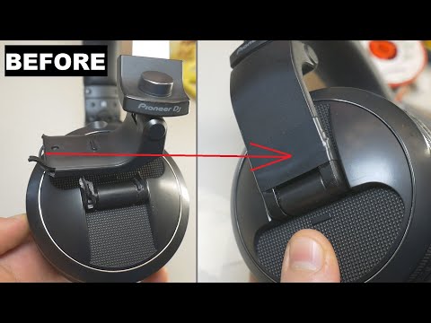 How to Glue & Fix Pioneer Dj headphones
