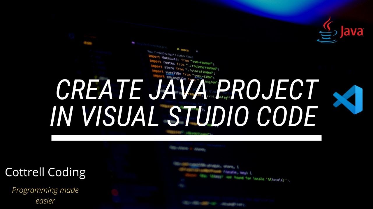 Java Create Project in Visual Studio Code