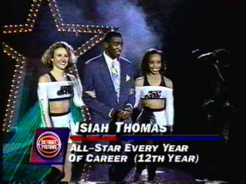 1993 NBA All Star game introductions