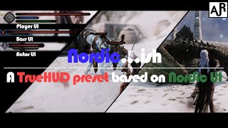 Nordic ish I A TrueHUD preset based on Nordic UI at Skyrim Special ...