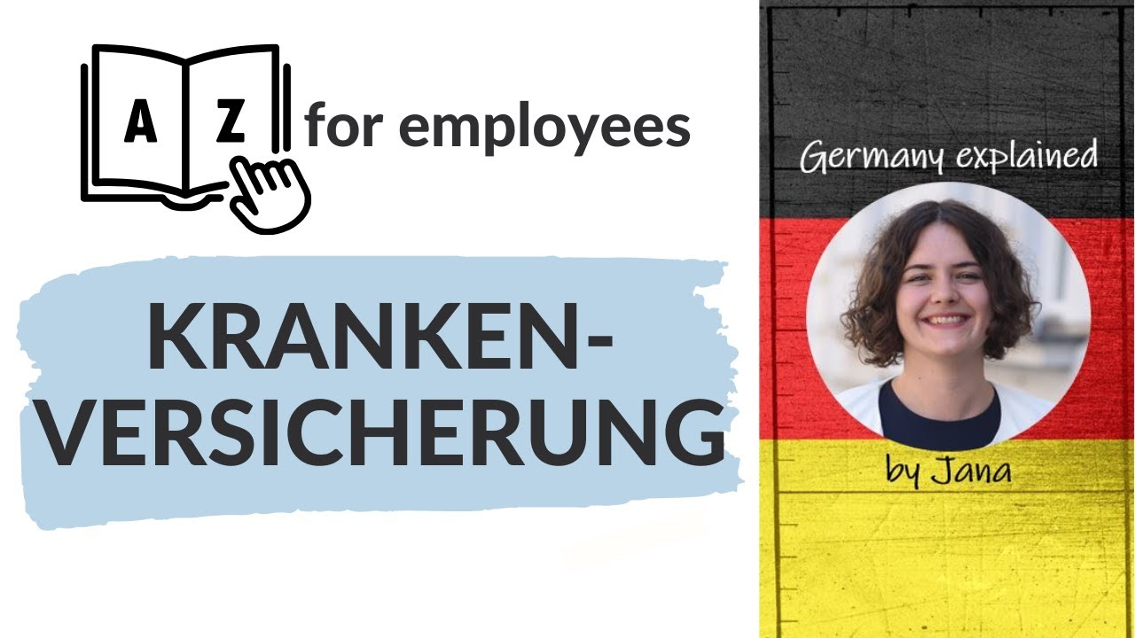 A to Z for employees | Health insurance | Krankenversicherung #HalloGermany