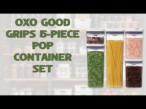 🍱 Click, Seal, Store – OXO Good Grips 5-Piece POP Container Set ✨🔒