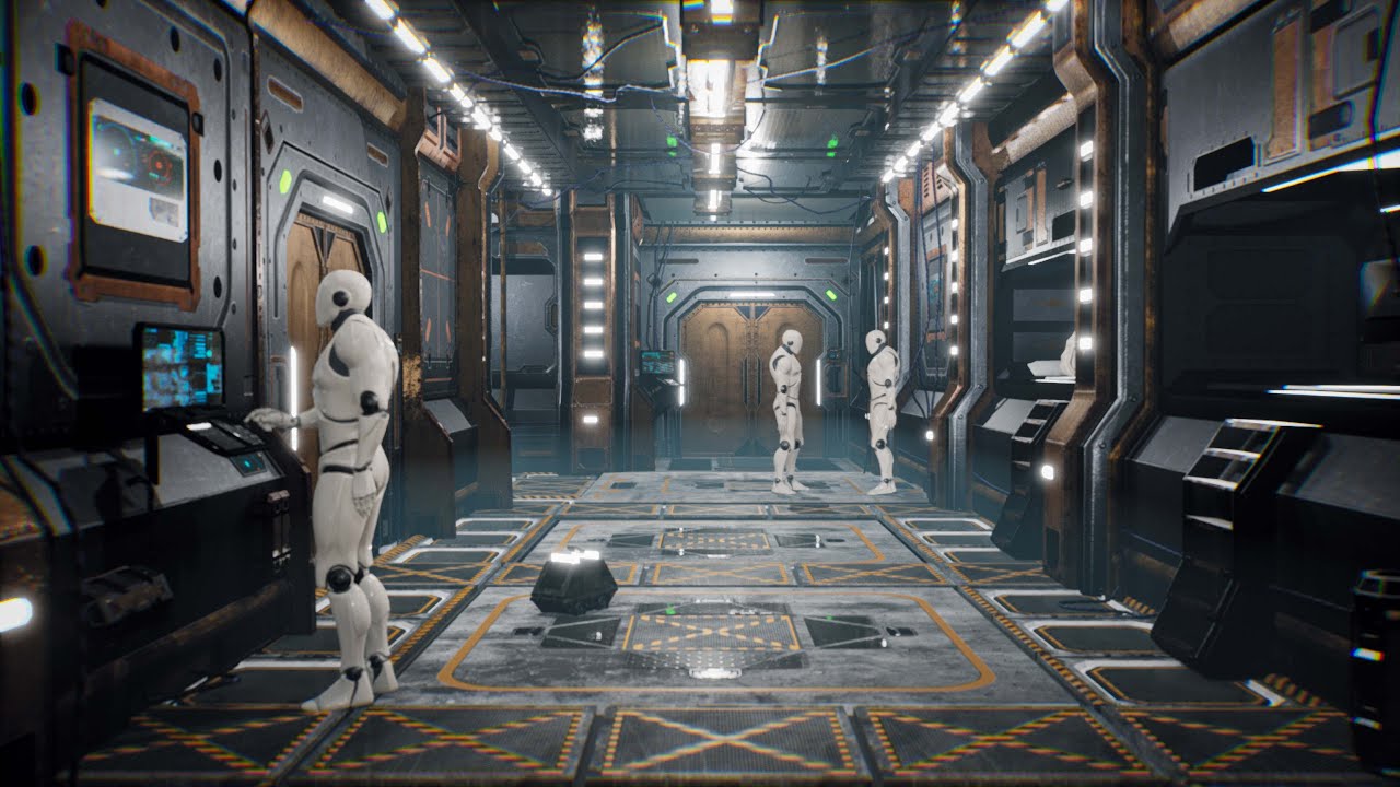 SciFi Modular Pack Unreal Engine 4 preview