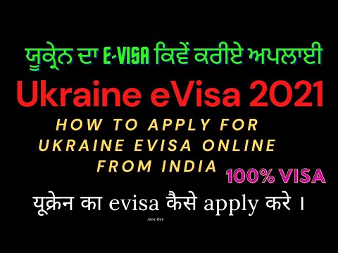 How to get Ukraine eVisa 100 %, how to apply for Ukraine eVisa, Ukraine eVisa documents and fees.