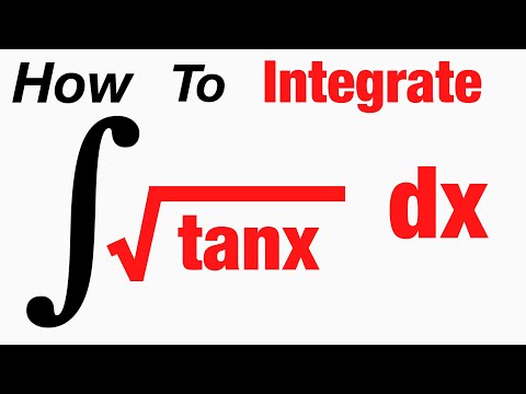 How to integrate square root of tanxdx