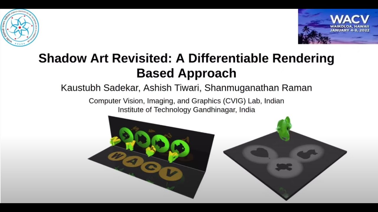 Shadow Art Revisited: A Differentiable Rendering Based Approach