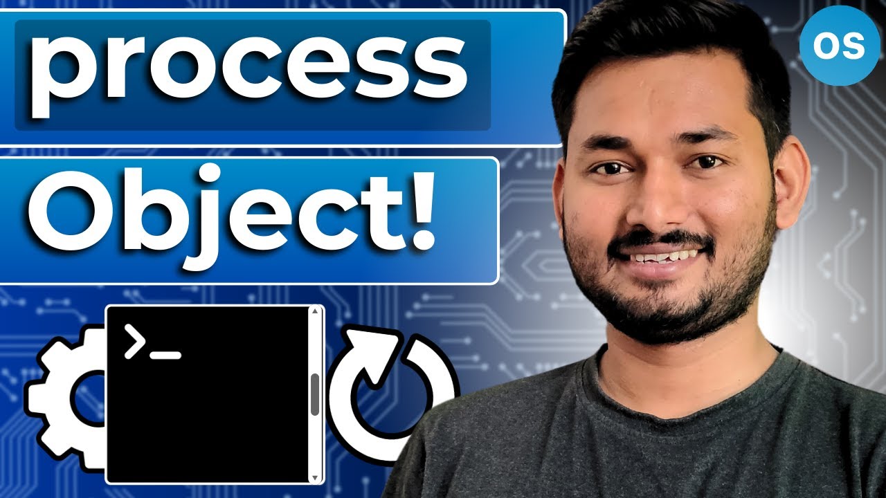 Node.js process Object: Methods & Properties | Node.js Fundamentals Course | S3 Ep.14