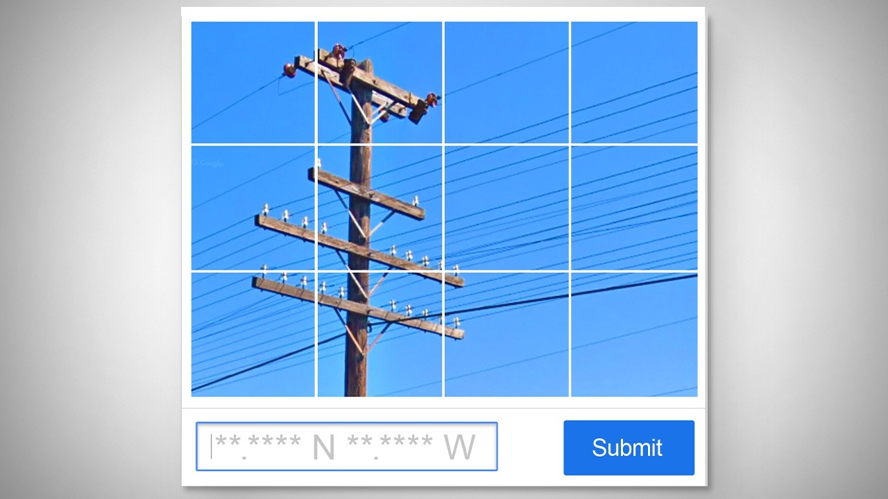 Can you find the real location of a captcha?