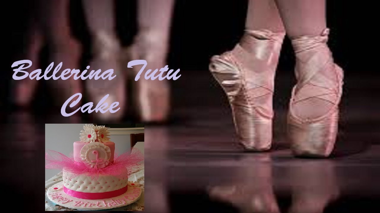 Ballerina Tutu Ballet Cake by Rose-E-Cakes