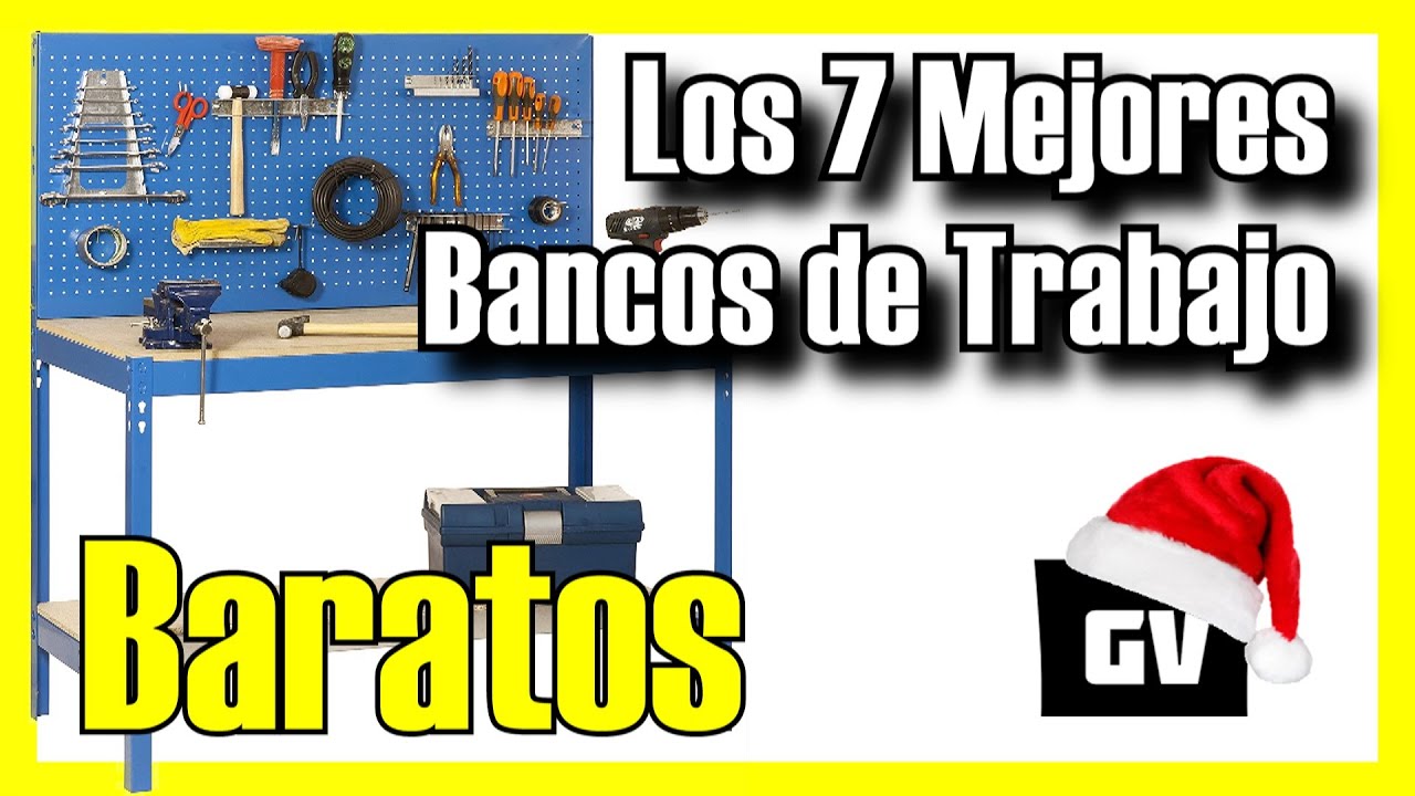 ⚒️ Los 7 MEJORES Bancos de Trabajo BARATOS de Amazon [2025]✅[Calidad/Precio] Plegables / Para Taller