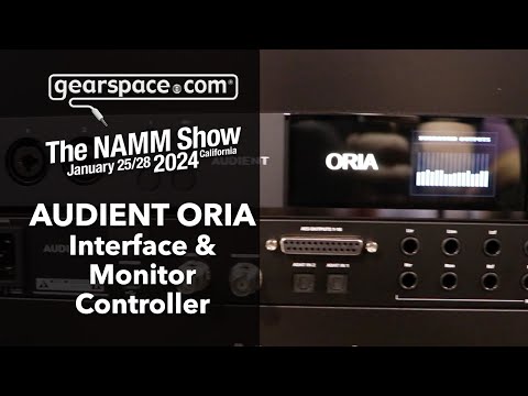 Audient introduces ORIA - Gearspace