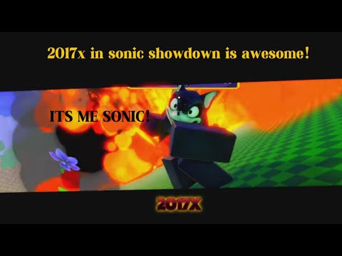 2017x in Sonic showdown (old) -ROBLOX