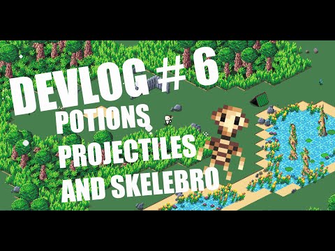 Steam Community :: Video :: Isometria Devlog 6 - Potions, Projectiles, and Skelebro - Made with ...
