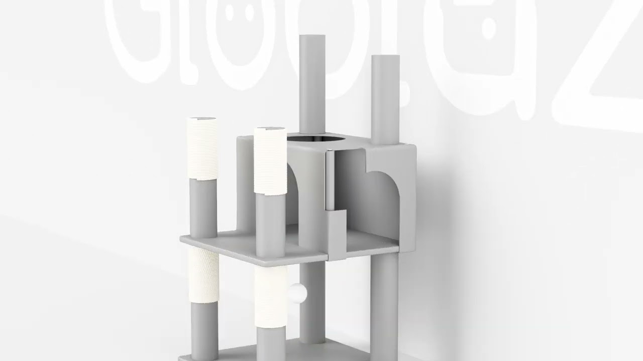 Globlazer S80G Cat Tree Assembly Guide