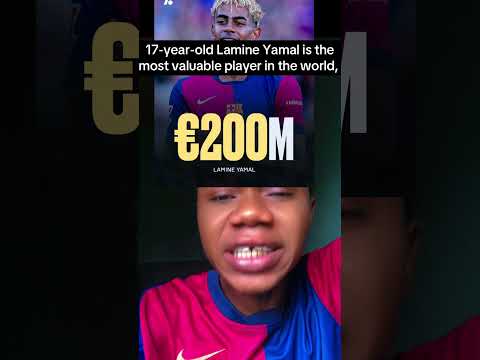 17-year-old Lamine Yamal is the most valuable player in the world, according to @Transfermarkt