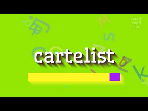 HOW TO SAY CARTELIST? #cartelist