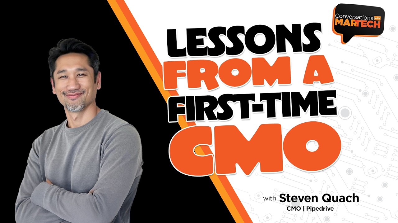 Lessons from a first-time CMO