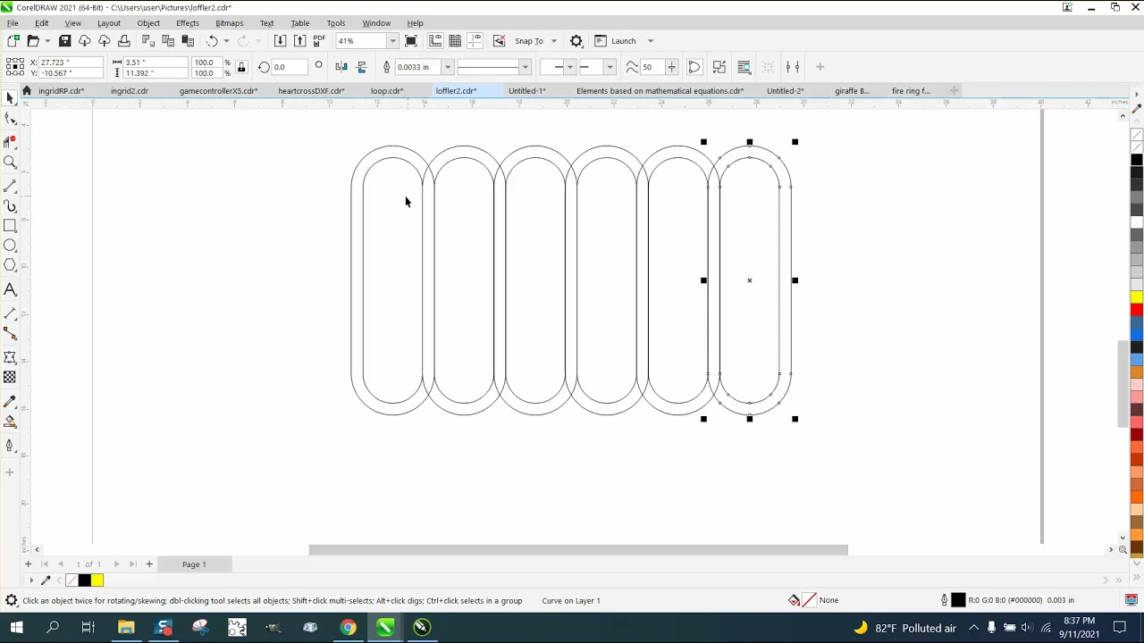 Corel Draw Tips & Tricks Draw this line with waves