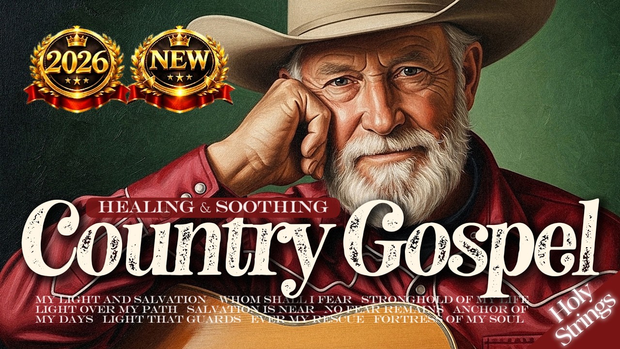 【𝑷𝑳𝑨𝒀𝑳𝑰𝑺𝑻】 Best Relaxing Country Gospel Worship 2026 | 2 Hours of Refuge & Strength