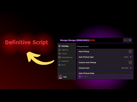 Roblox Booga Booga Reborn Definitive Script 2024