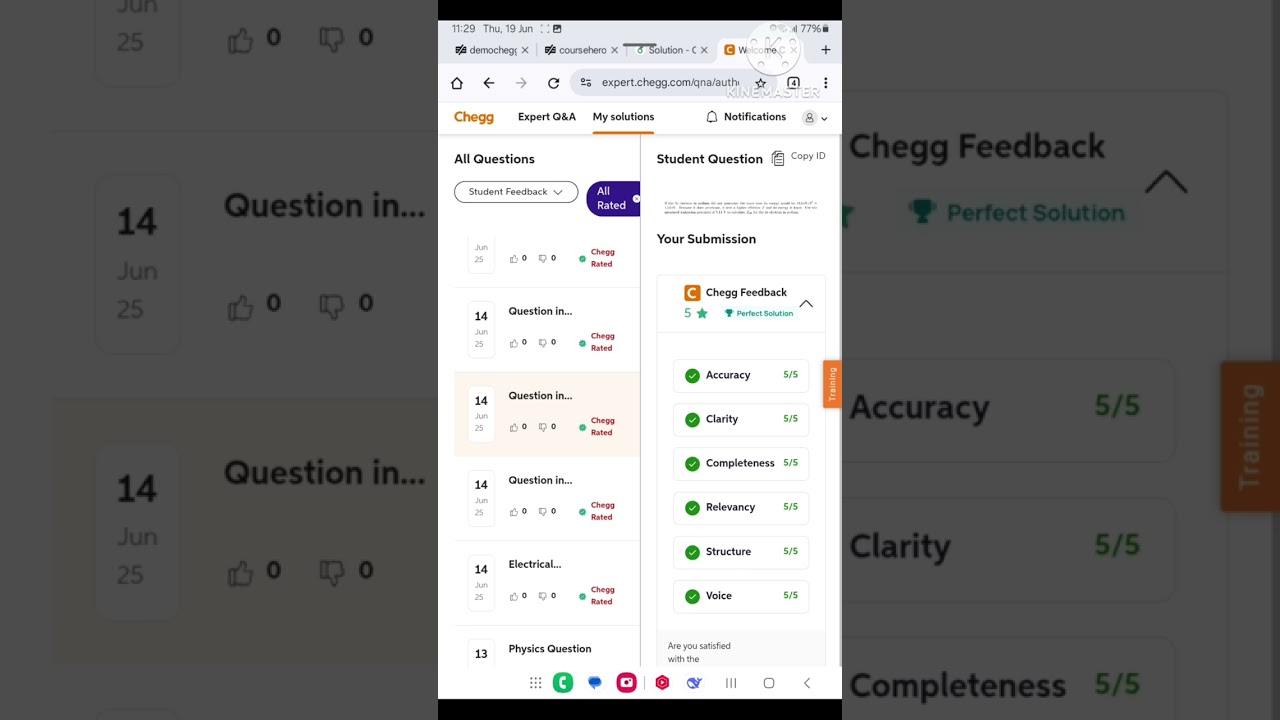 Chegg Expert Hack : I Got GREEN BADGES  EVERY SINGLE DAY! 💯💚 |  ALL Green Badges 😳 Real Proof Inside