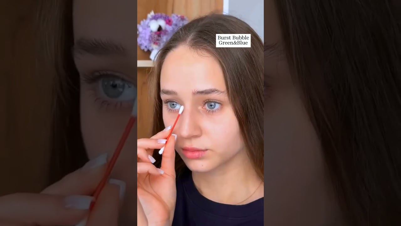 Burst Bubble Series Contacts 👀😱 #shorts #eyes #eyelenses #coloredcontacts #lens #lenses #viralshorts