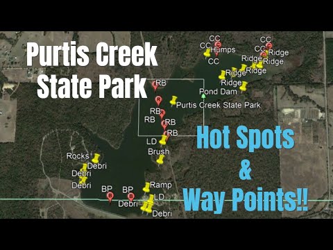 Purtis Creek - LAKE BREAKDOWN!! - Find Fish Fast!