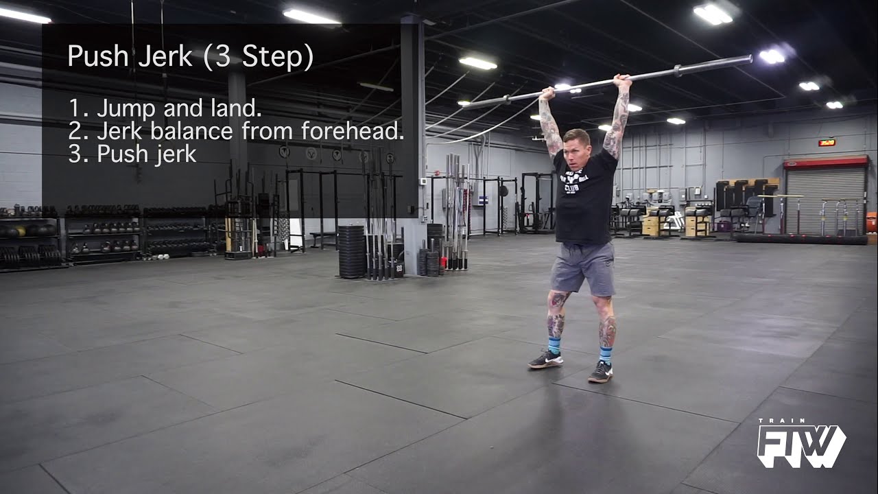 Push Jerk Progression (3 Steps)