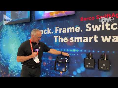 InfoComm 2025: Barco Showcases SwiftAgent AV-Over-IP Presentation/Production Multi-Switcher