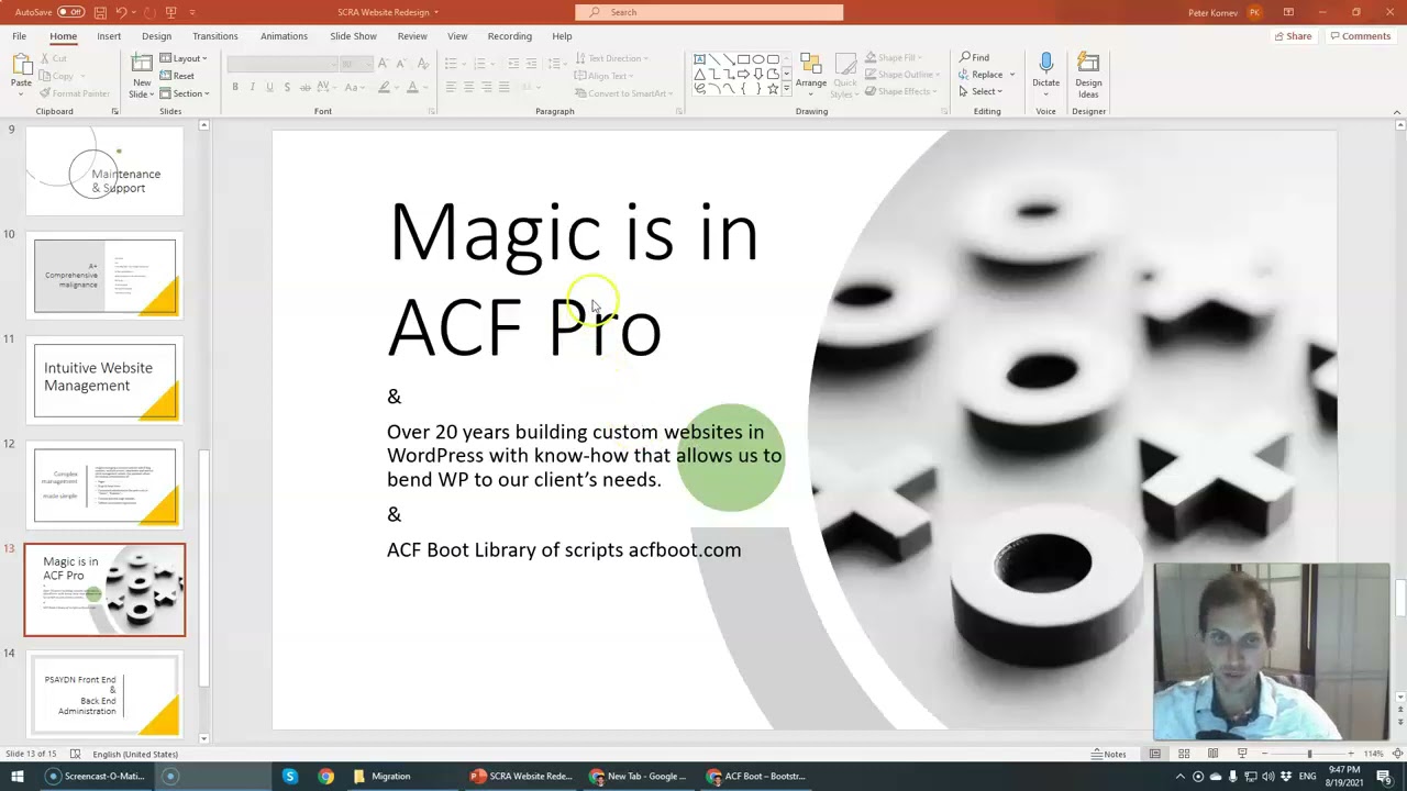 PPT Website Development Process