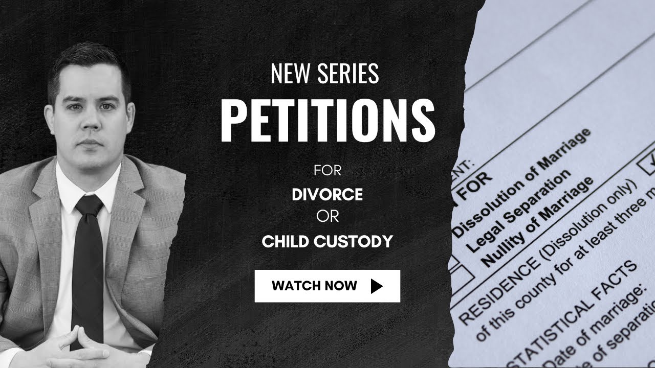 What Is a Divorce Petition Really? Idaho Divorce Lawyer Explains (Start Here!)