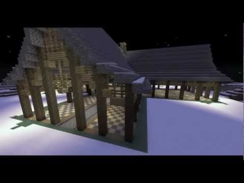 Snow Hall [Hour Build No.1] Minecraft Project