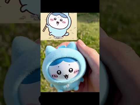 Hachiware imitates itself.#Chiikawa #Hachiware #cute #cool #friends #gift #love #Plush #toys #Usagi
