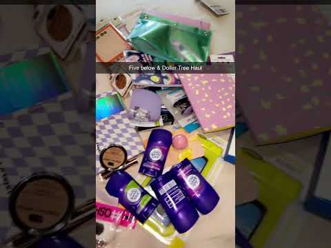 Dollar tree and five below Haul #dollartree #haul #fivebelow #goodies