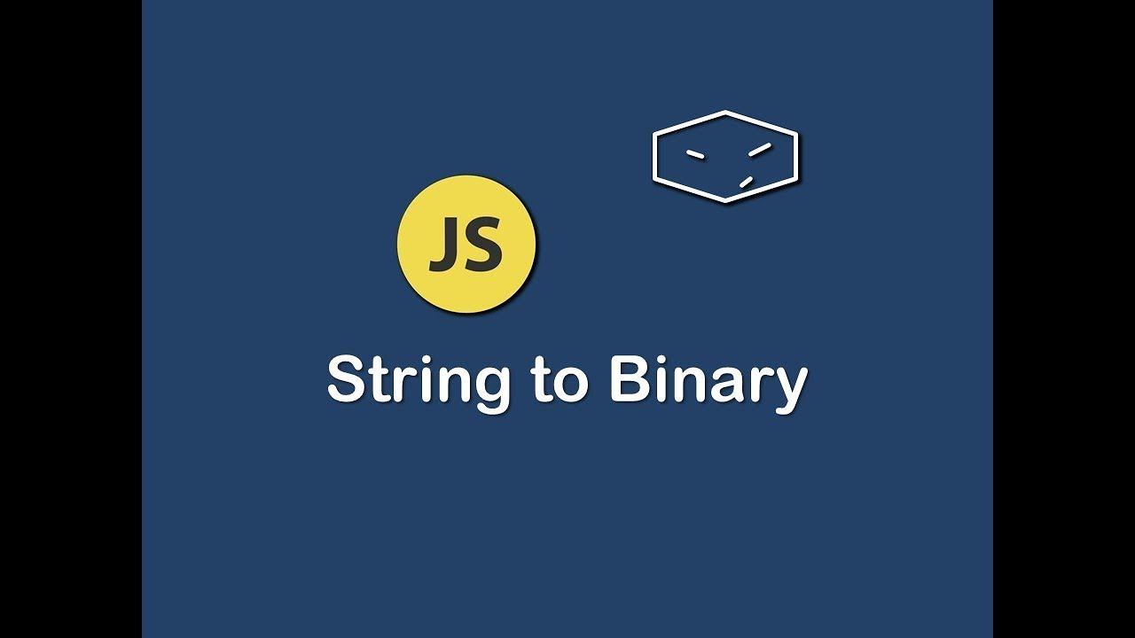 string to binary in javascript