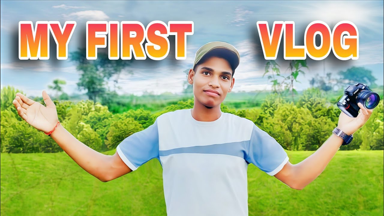 🙋😀My first vlog