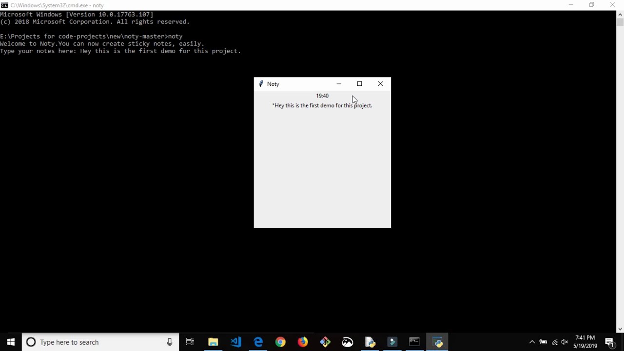 Simple Sticky Notes In Python | Source Code & Projects