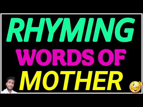 Mother rhyming words | mother ka rhyming word kya hai | 5 Rhyming word of mother