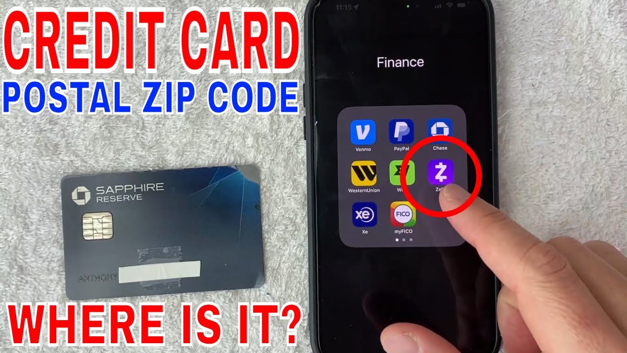 ✅ Where Is Credit Card Postal Zip Code 🔴