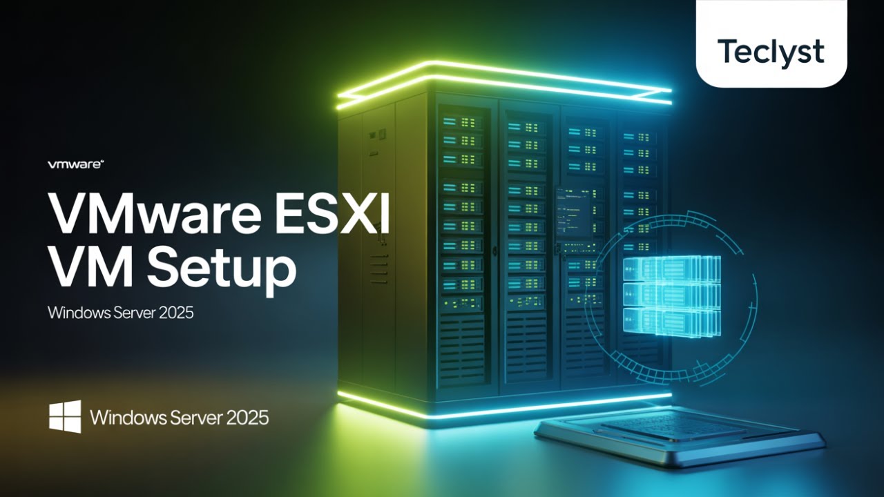 How to Install Windows Server 2025 on VMware ESXi | Step-by-Step VM Setup