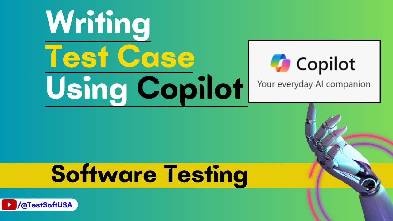 How to write Test Case using Copilot for Software Testing?