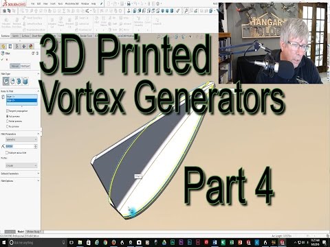 Hangar 7 Rainbow Aviation 3D Printed Vortex Generators Part 4 (Video)