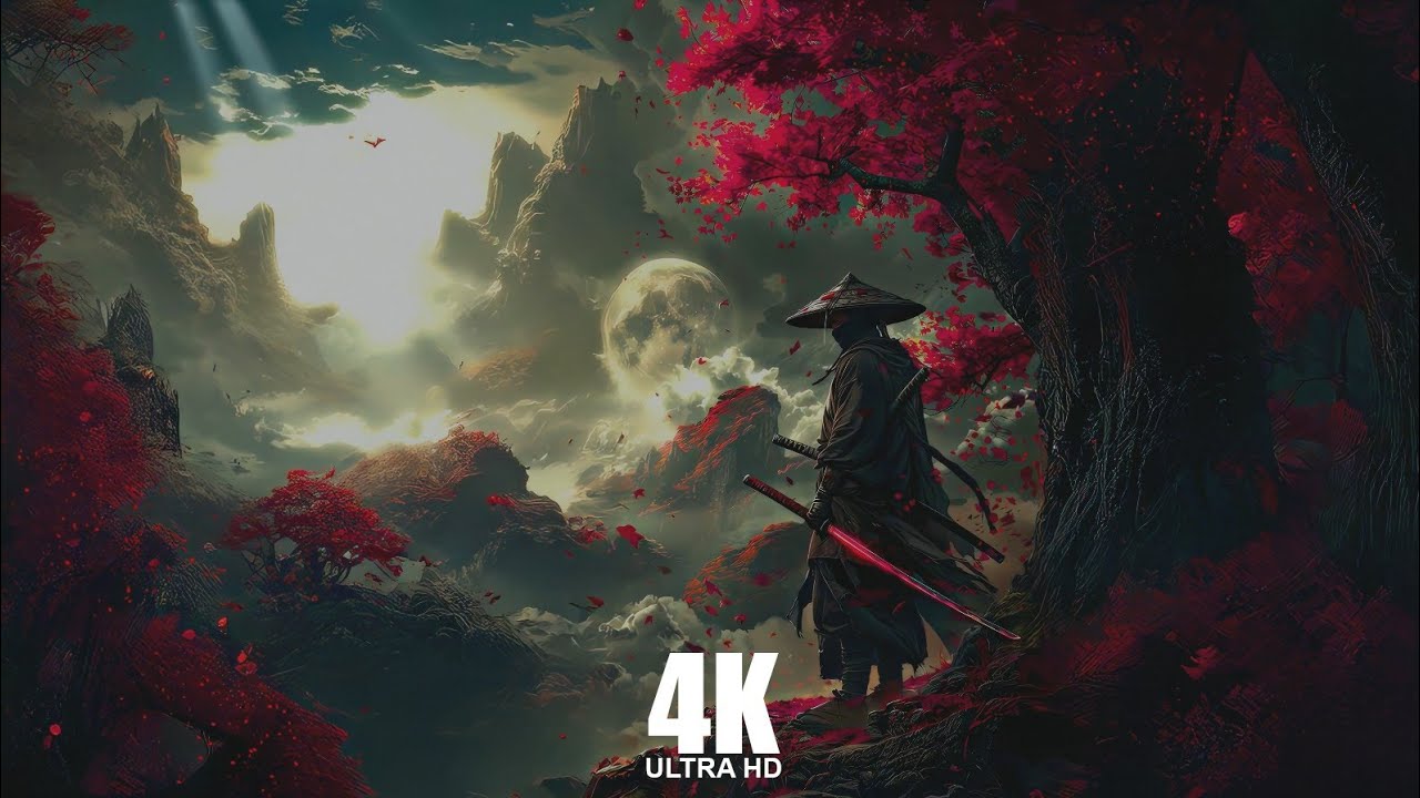 2 Hours Loop Lone Samurai Ronin 4K Resolution Your Live Wallpaper For PC