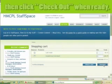 How to use the Library Supply Store in 4 minutes or Less