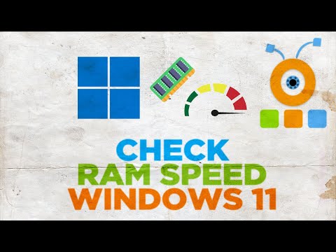 How to Check Ram Speed in Windows 11