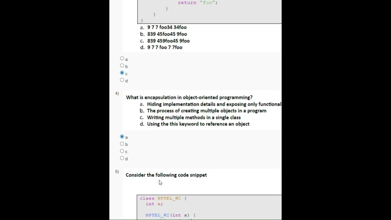 Programming in Java (NPTEL) – Week 2 | Assignment 2 Full Solution