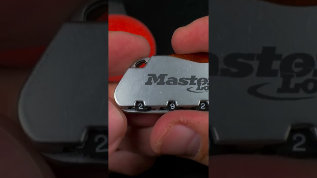 Unlock Combination Lock Without Code 2