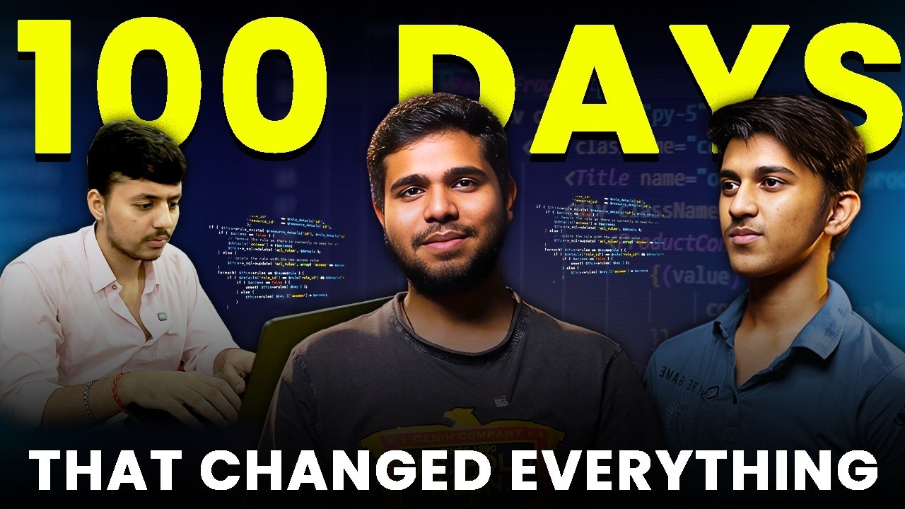 #100DaysofCode: How this Challenge Made us Find our First Breakthroughs!