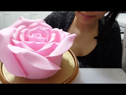 Mixed Fruits Cream Cake | Valentine's Day | Maxims HK : ASMR / Mukbang ( Eating Sounds )
